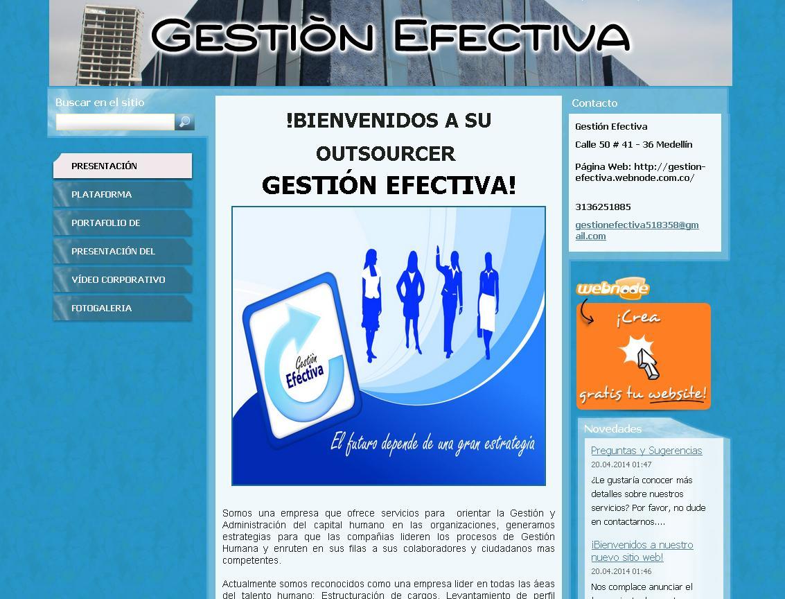 Proveer la Información :: GESTIÓN EFECTIVA